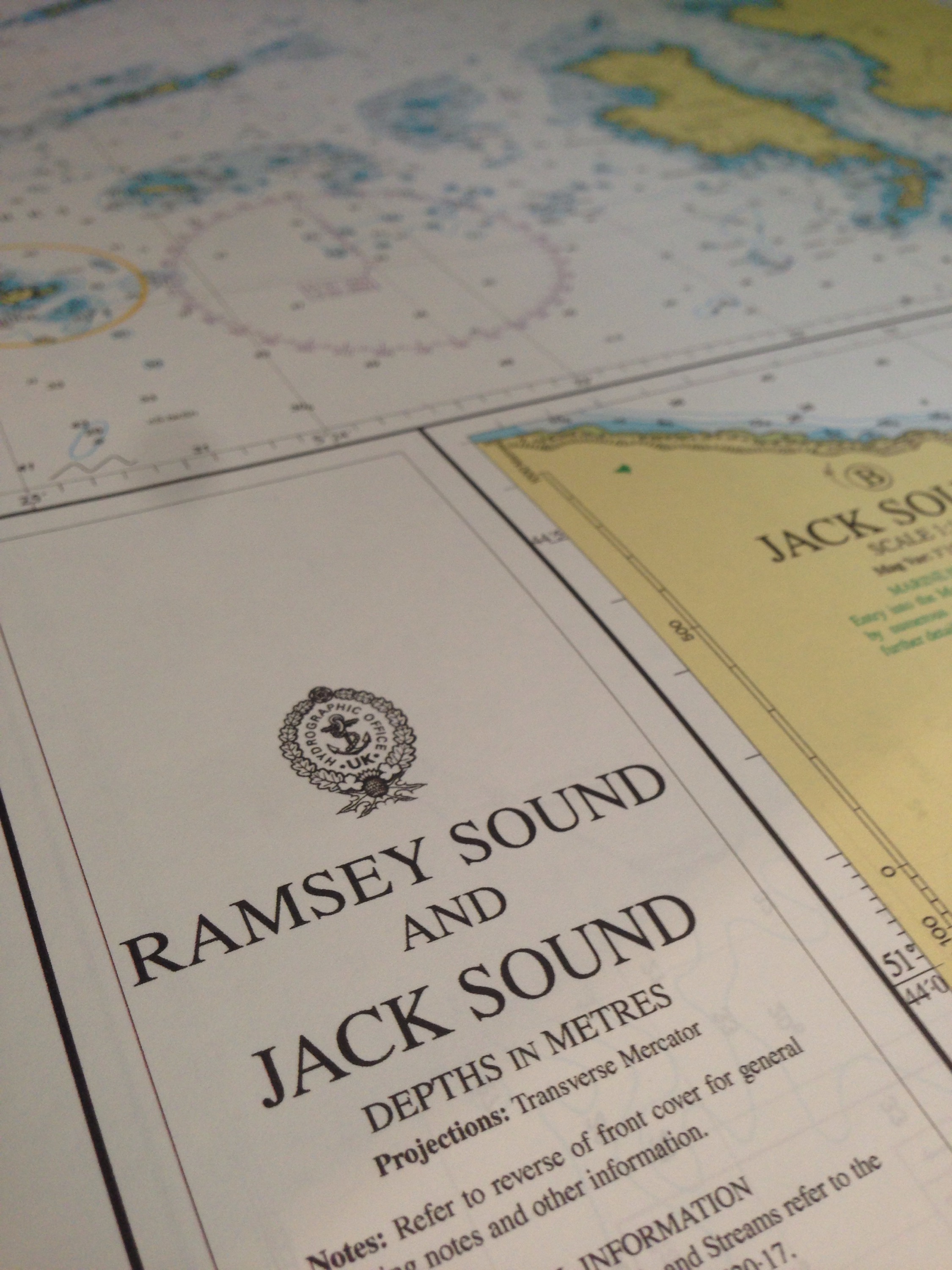 Maps, ships and Ramsey Island… | Daft Mumblings